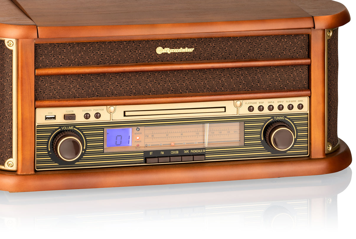 Roadstar HIF-1993BT – Vintage Style Hi-Fi Music System – Roadstar ...