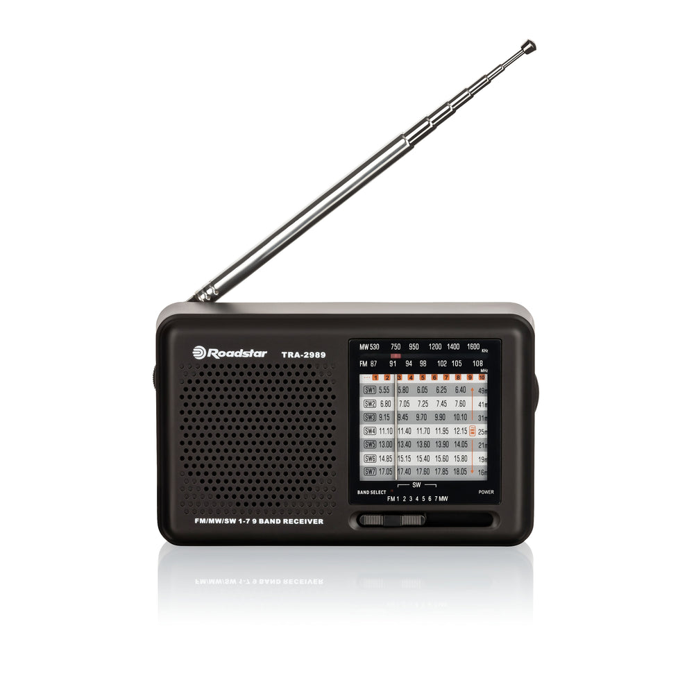 Roadstar TRA-2989 – Multiband Portable Radio (FM/AM/SW) – Roadstar ...